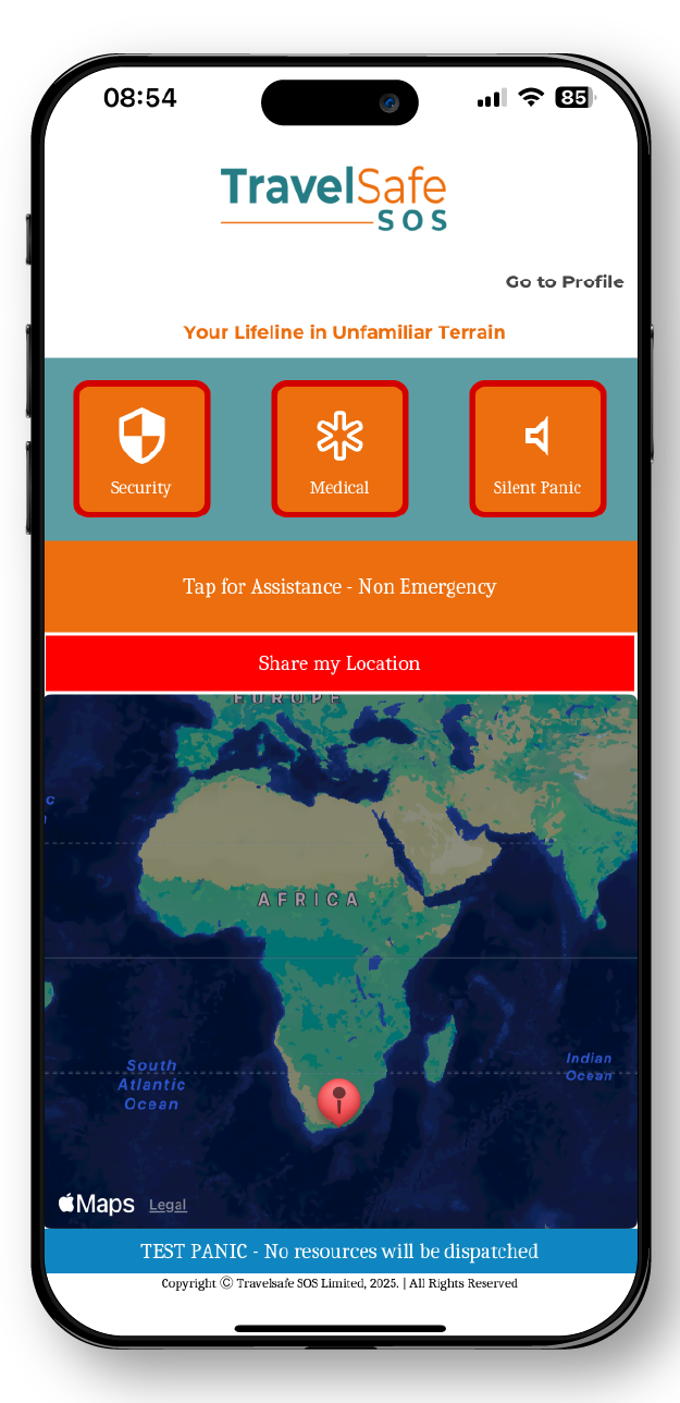 Where Africa Travel Safety Apps Work